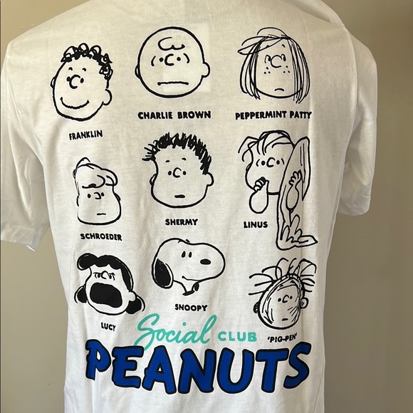 Peanuts | Shirts & Tops | Kids Peanuts Social Club Graphic Tshirt ...